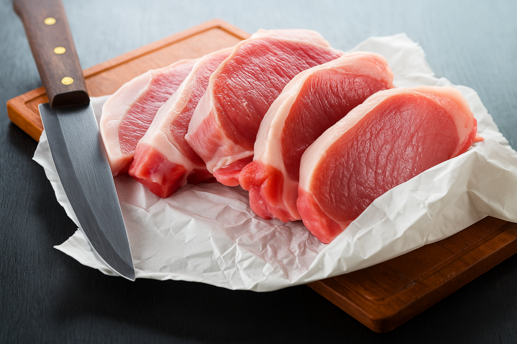 Prix produits transformés : hausse continue des côtes de porc, la ...